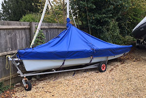 RS Vision Overboom COOLTEX pvc polyester - Rain and Sun Dinghy Boat Covers
